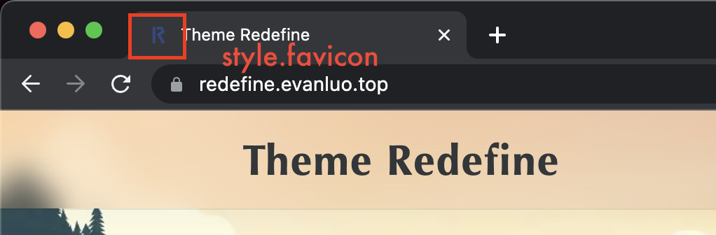 style | hexo-theme-redefine